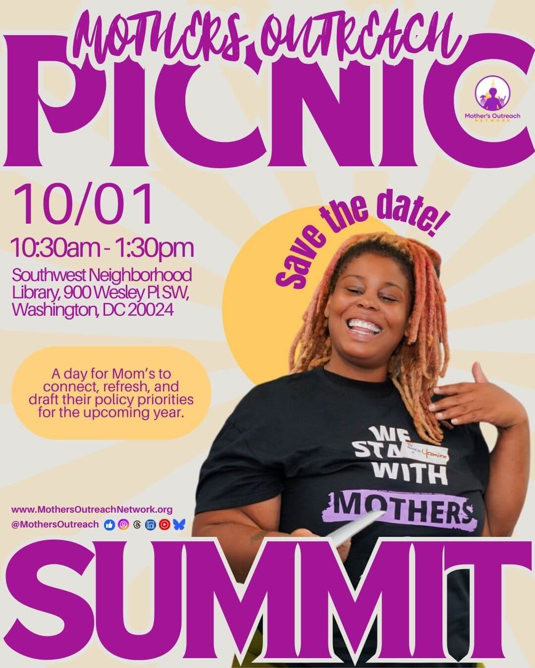 2025 MOMS Empower Picnic Summit - Mother's Outreach Network